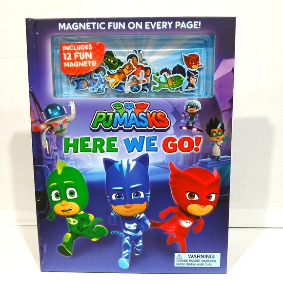 Toys | Pj Masks Magnetic Fun Book | Poshmark